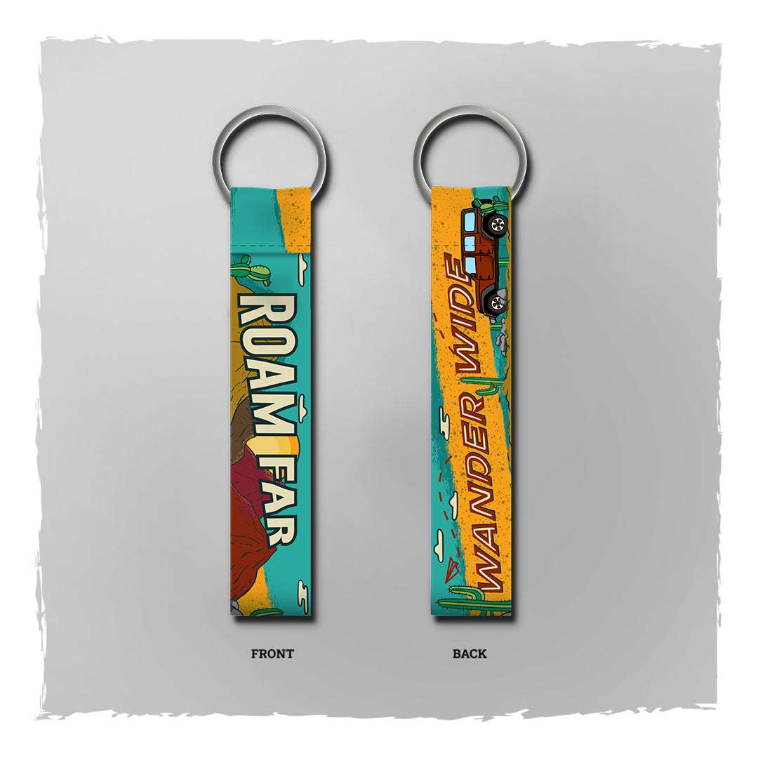 Roam Far | Keychain– RAW