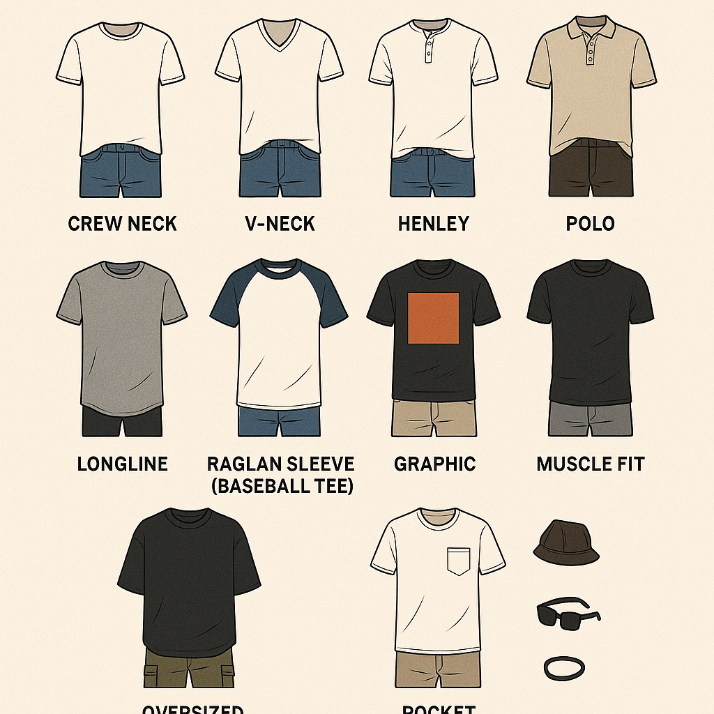Different Types of T-Shirts and How to Style Them– RAW