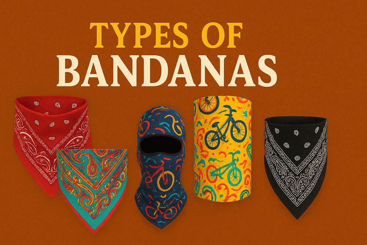 Every Type of Bandanas for Daily Use – Perfect for Travel, Fashion & R– RAW