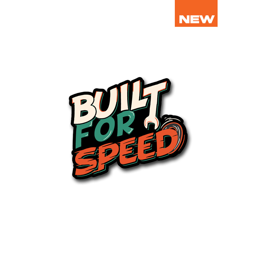 Built for Speed | Sticker– RAW