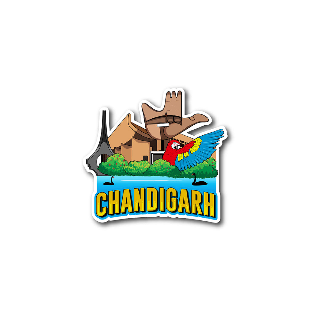 Chandigarh Sticker | Exploring India– RAW