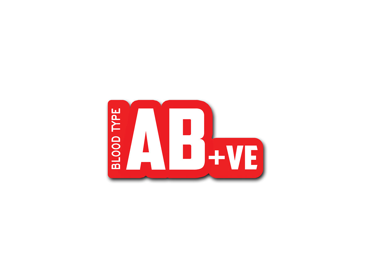 AB Positive | Sticker– RAW