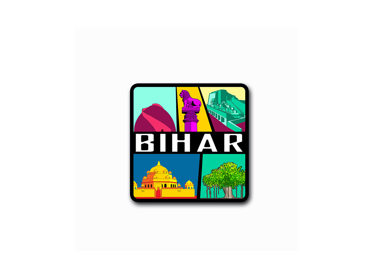 Bihar Sticker | Exploring India– RAW