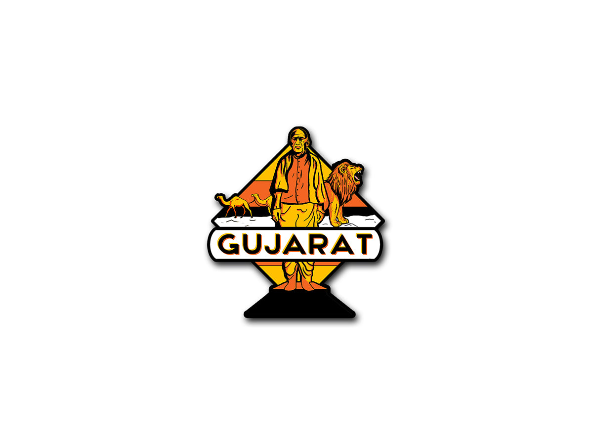 Gujarat Sticker | Exploring India– RAW