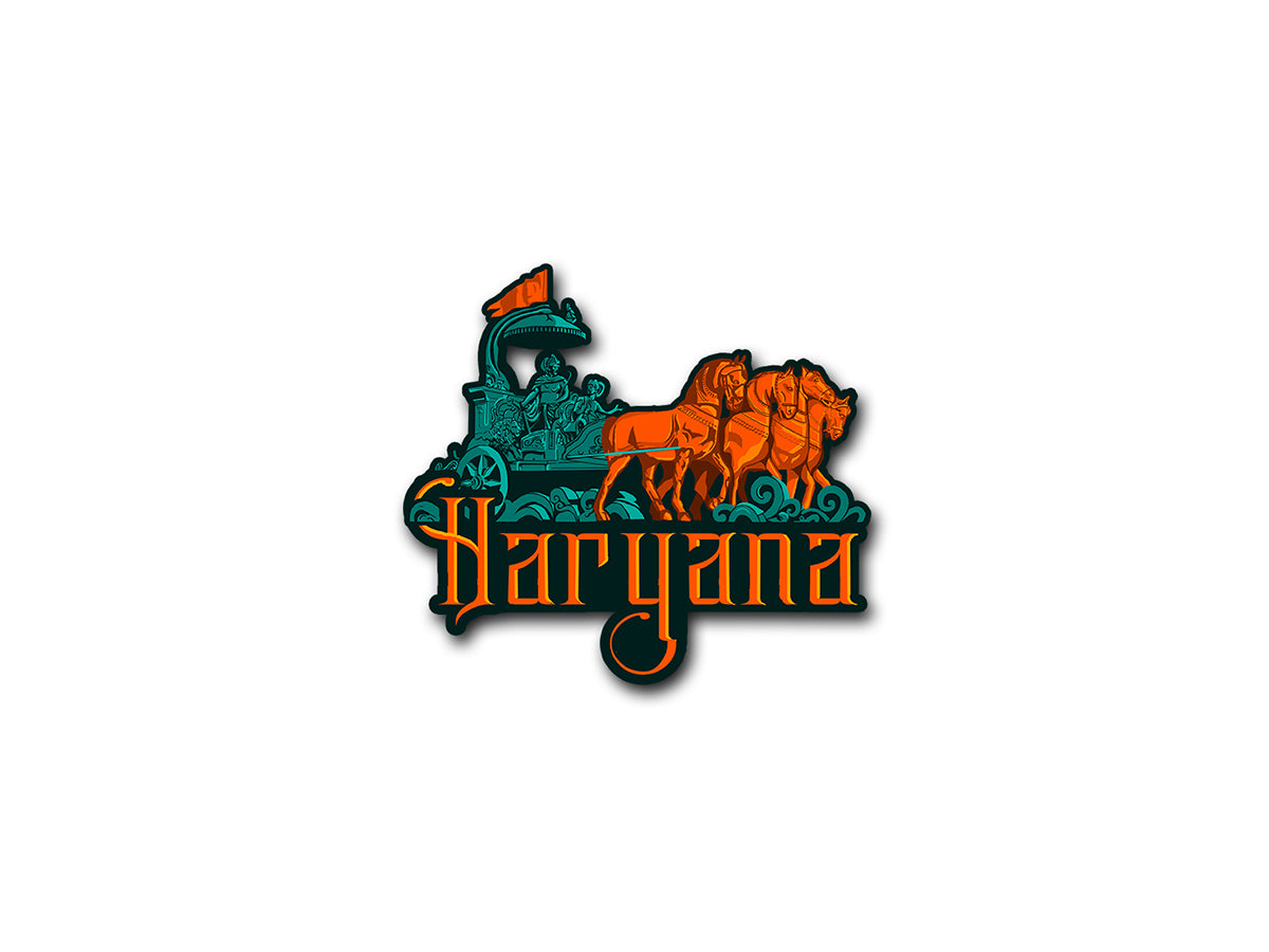 Haryana Sticker | Exploring India– RAW